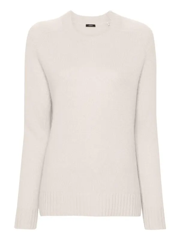 JOSEPH Open Cashmere Sweater - Neutrals