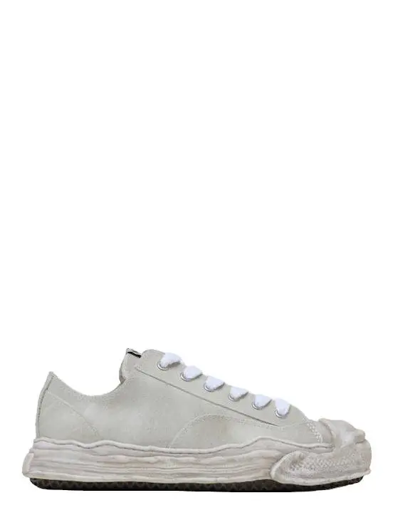 Mihara Yasuhiro Hank Og Sole Vl Distressing Sneakers - White/black