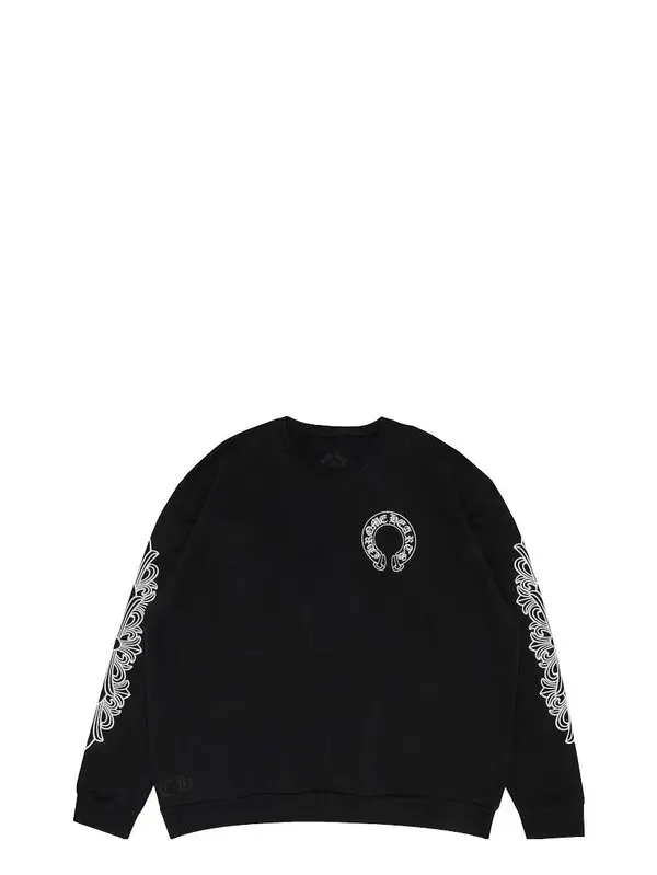 Chrome Hearts Horseshoe Crewneck Sweatshirt - Black