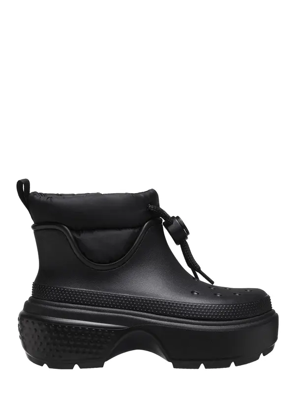 CROCS Stomp Puff Boot - Black