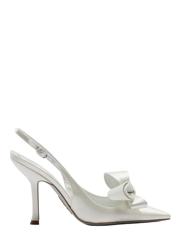 Rene Caovilla 105mm Arabella Pumps - White