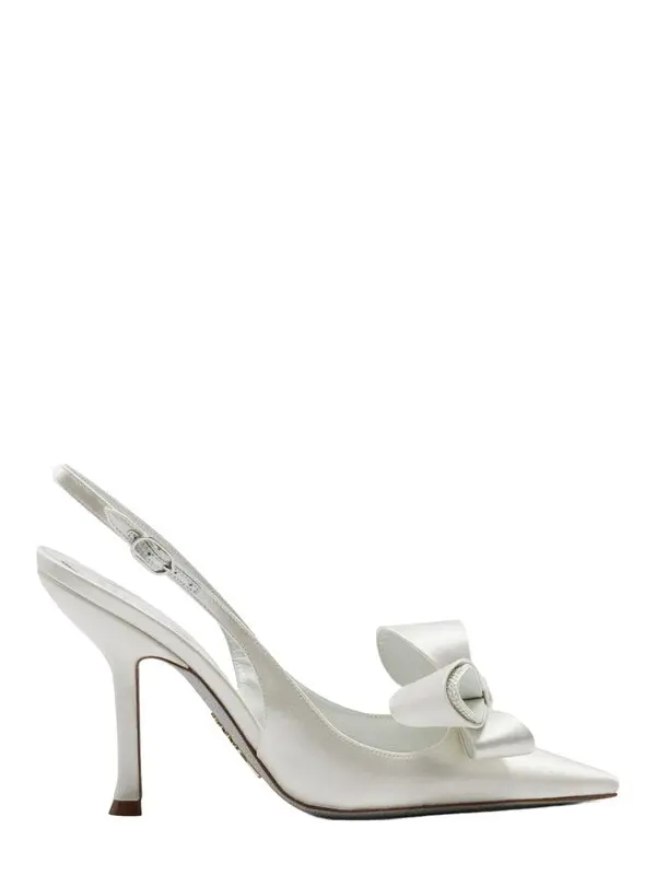 Rene Caovilla 105mm Arabella Pumps - White