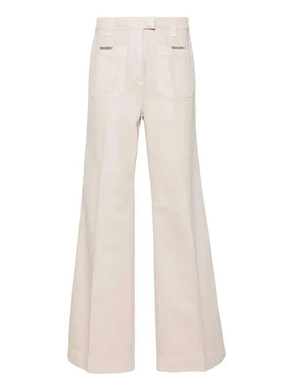 Liu Jo Straight-leg Trousers - Neutrals