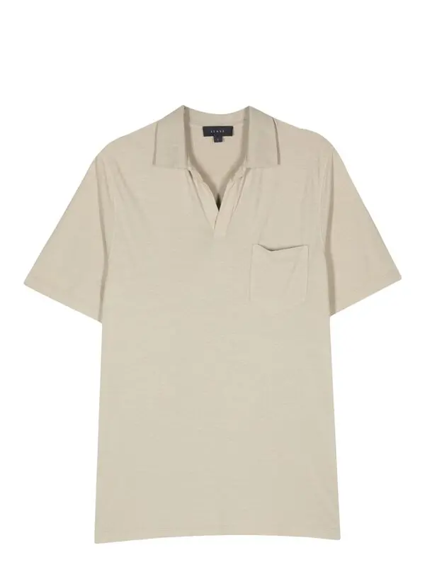 Sease Cotton Polo Shirt - Neutrals