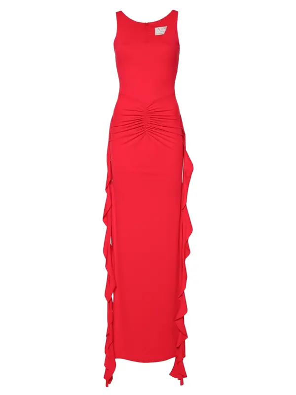 V:PM ATELIER Tacy Maxi Dress - Red