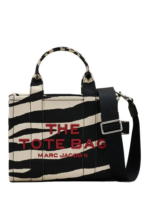 Marc Jacobs Zebra-print Tote Bag - Black