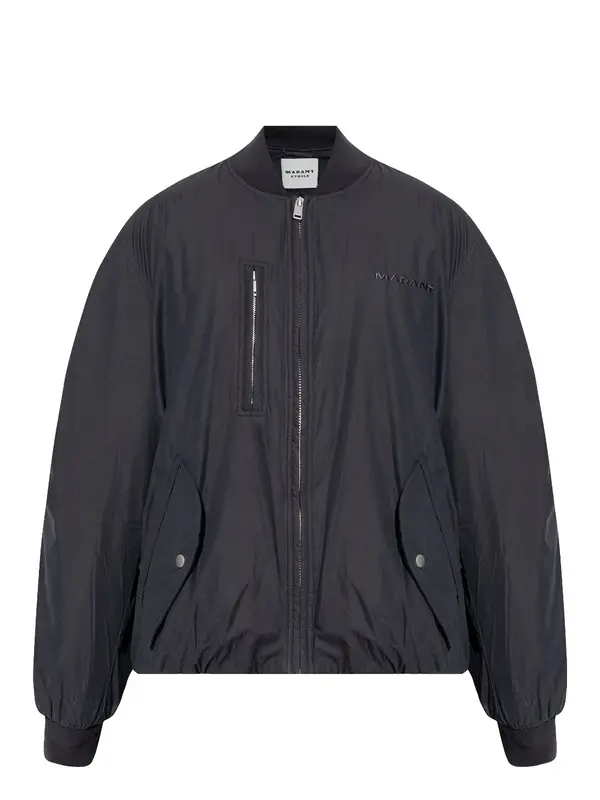 MARANT ETOILE Coleen Bomber Jacket - Black