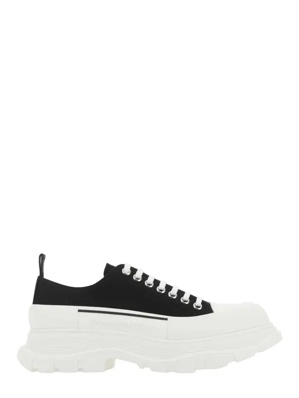 Alexander McQueen Tread Slick Low-top Sneakers - Black