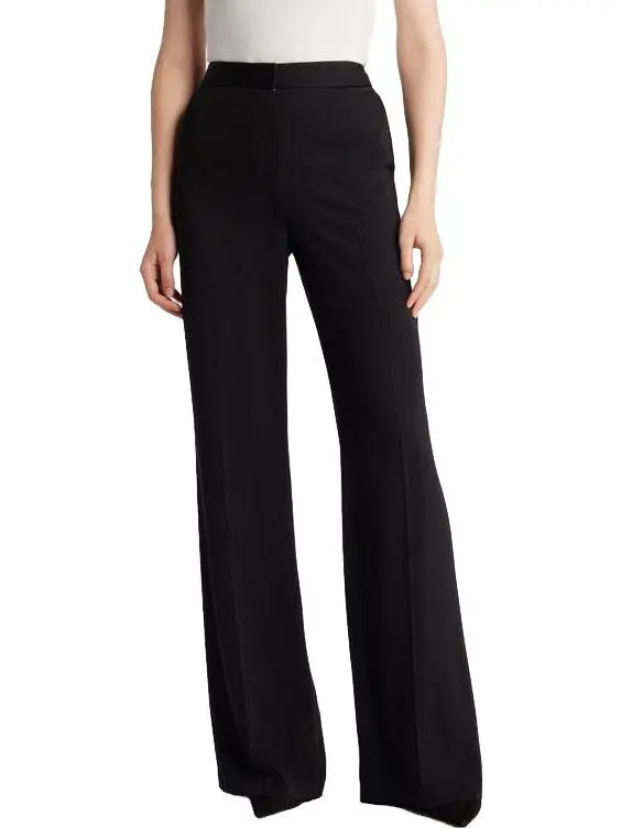 Kobi Halperin Luxe Wide Leg Trousers - Black