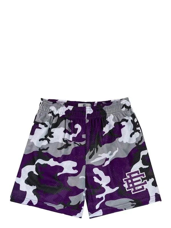 ERIC EMANUEL Ee Basic Short - Purple/black Camo