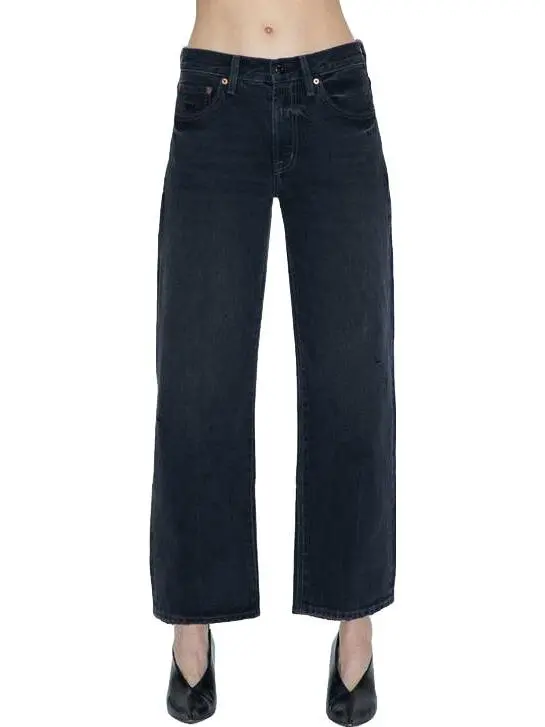 PISTOLA Lexi High-waist Straight-leg Ankle Jeans - Mercury