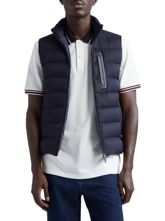 Moncler Giaf Down Vest - Navy