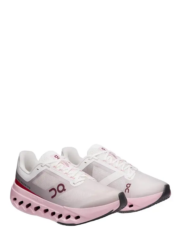 On Cloudsurfer Next Running Shoe - Peony/ivory