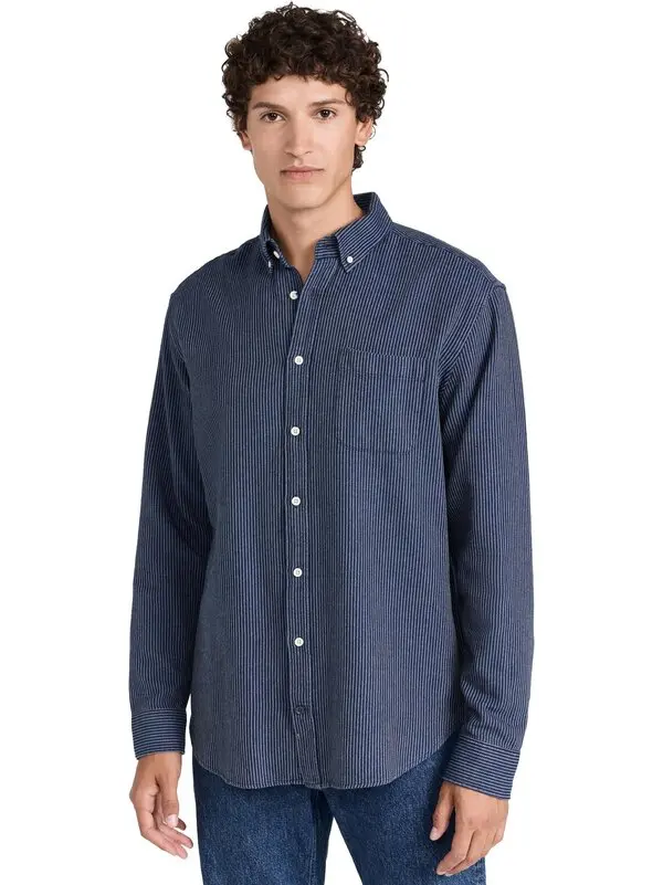 Taylor Stitch Jack Shirt - Roped Indigo