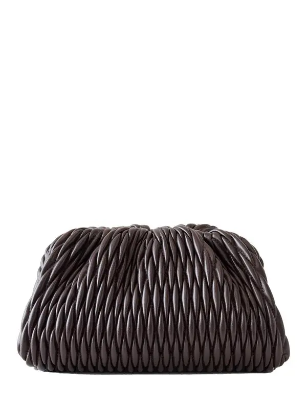 A.L.C. Enzo Woven Bag - Chocolate Plum