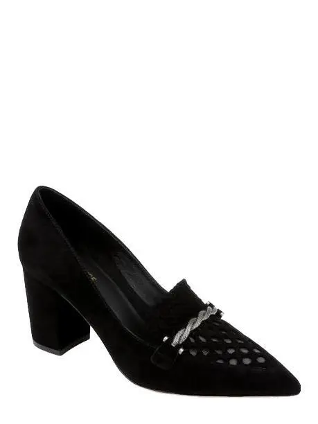 L'Agence Eleonore Pumps - Black Suede