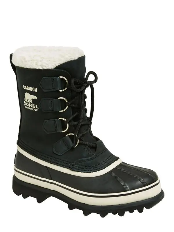 Sorel Caribou™ Wp Waterproof Boots - Black/ Stone