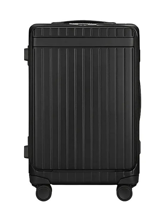 CARL FRIEDRIK The Carry-on X Polycarbonate Suitcase 55cm - Black / Black