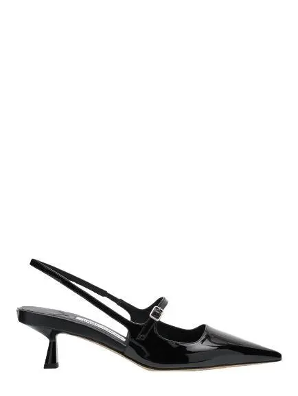 JIMMY CHOO Didi Patent Mary Jane Slingback Pumps - Black