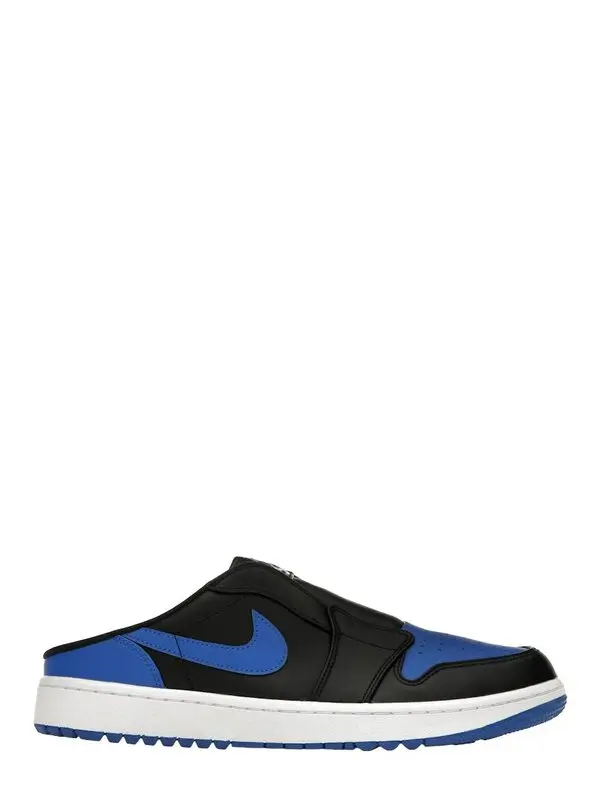JORDAN 1 Mule Golf - Black/white/royal