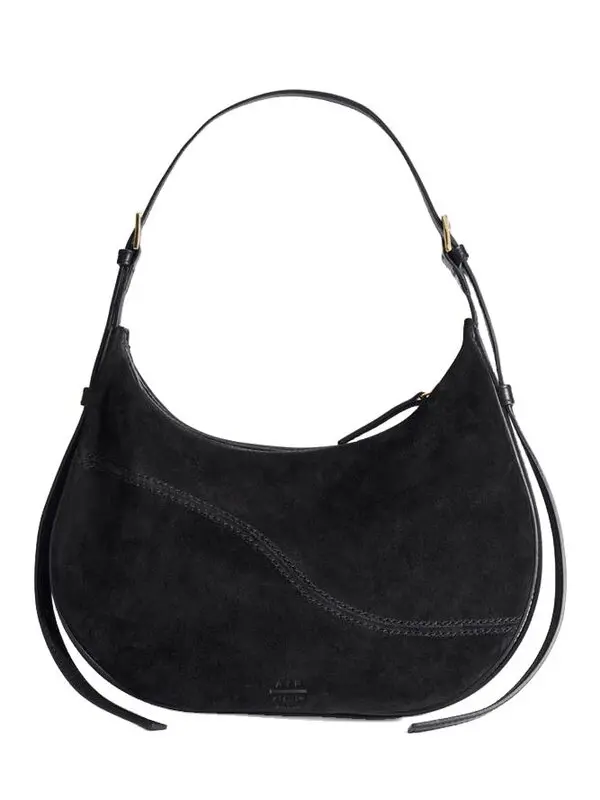ATP ATELIER Liveri Small Hobo Bag - Black