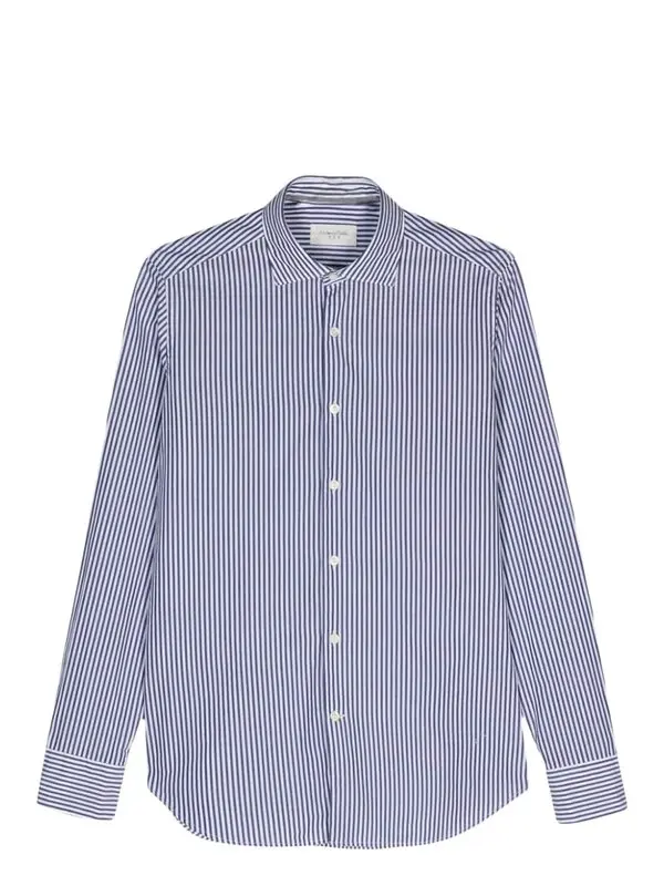 TINTORIA MATTEI 954 Striped Shirt - Blue