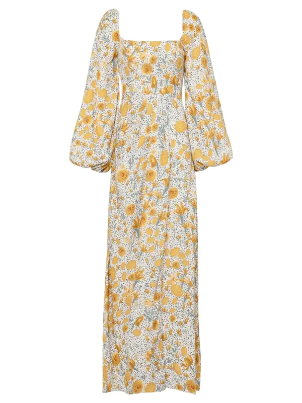 Agua Bendita Vida Capullo Dress - Yellow