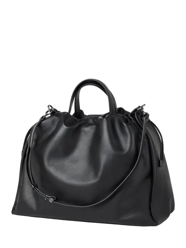 Brunello Cucinelli Leather Tote - Black