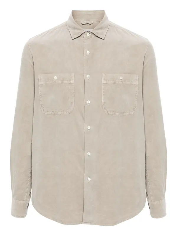 Aspesi Model C Work Shirt - Neutrals