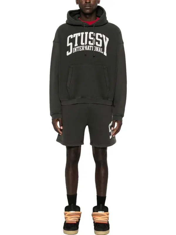 StÜssy International Hoodie - Black