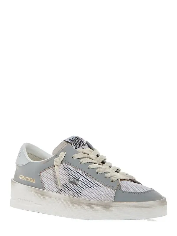 GOLDEN GOOSE Stardan Low Top Sneakers - White/grey