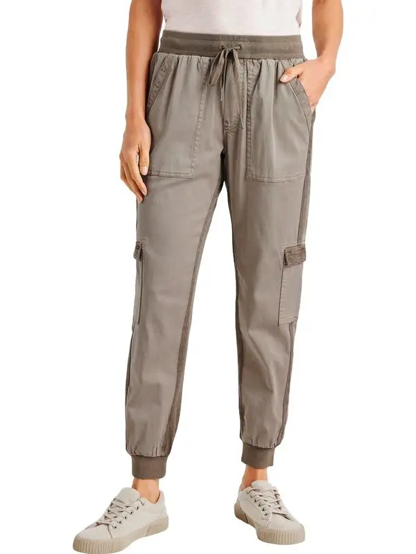 Splendid Jaclyn Drawstring Waist Joggers - Tawny