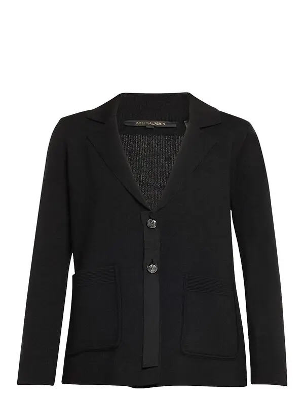 Kobi Halperin Clove Two-button Cardigan Sweater - Black