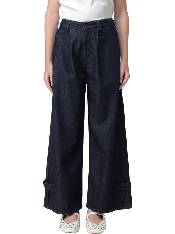 Emporio Armani Wide Leg Jeans - Blue
