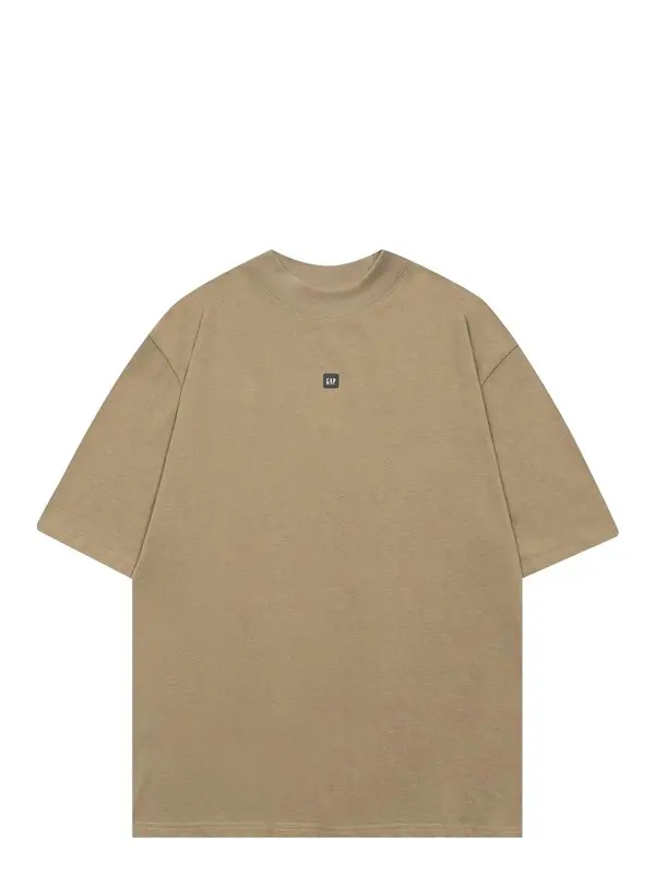 Yeezy Logo 3/4 Sleeve Tee - Brown