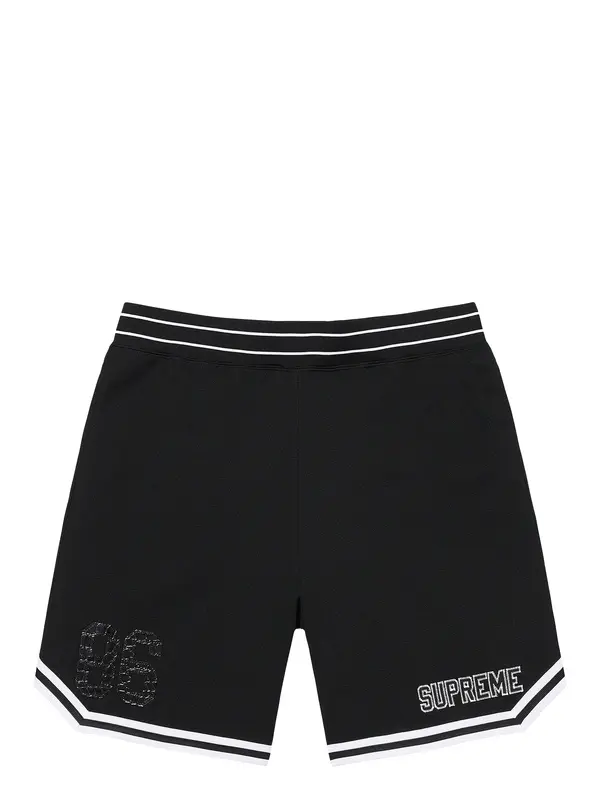 Supreme Faux Croc Basketball Short - Black