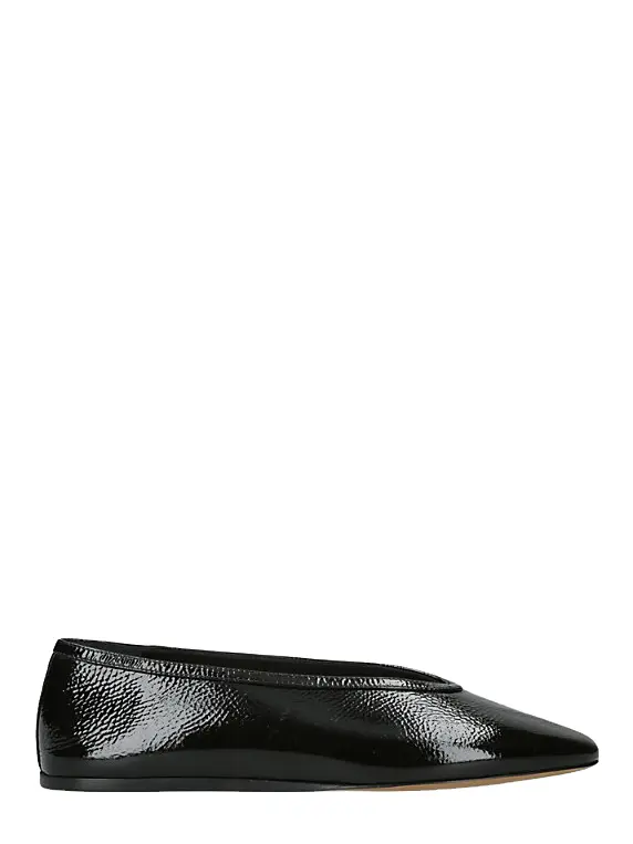 Le Monde Beryl Luna Pointed-toe Leather Pumps - Black
