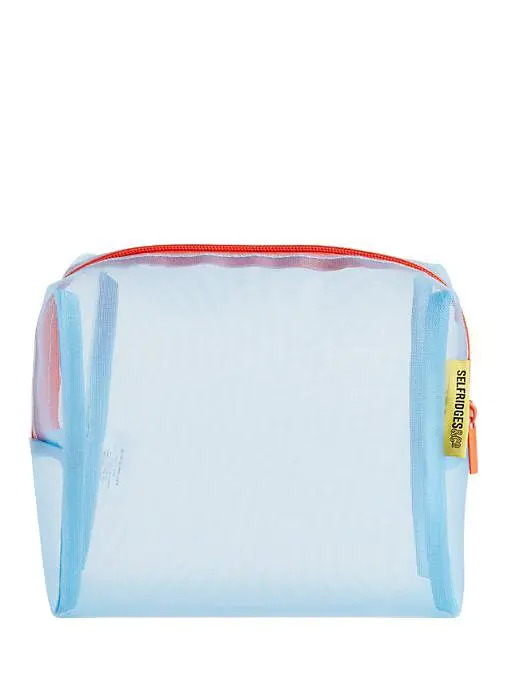 SELFRIDGES Structured Mesh Wash Bag - One-color