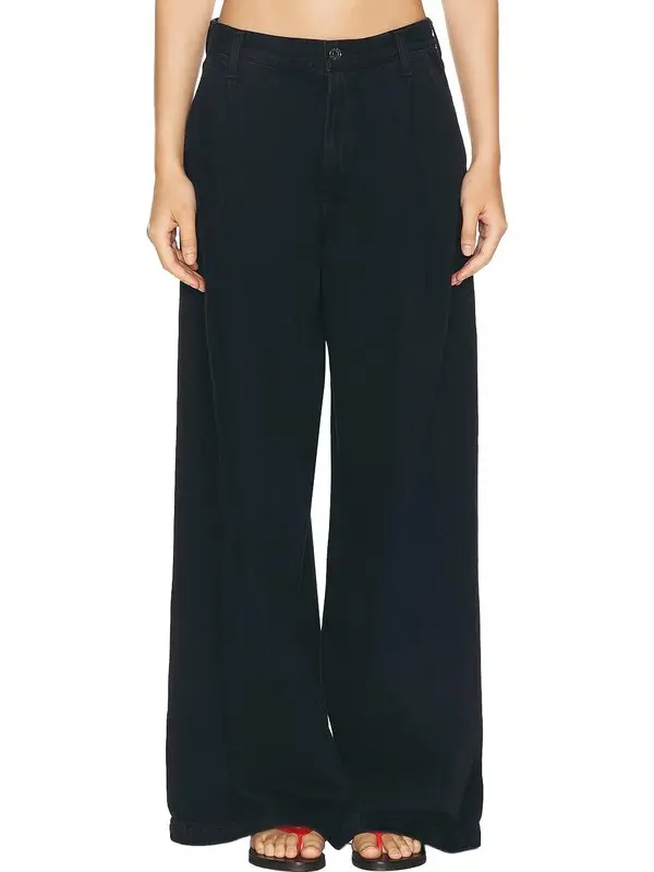 AGOLDE Ellis Wide Leg Jeans - Crushed