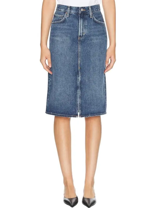 AGOLDE Gaia Denim Skirt - Sphere