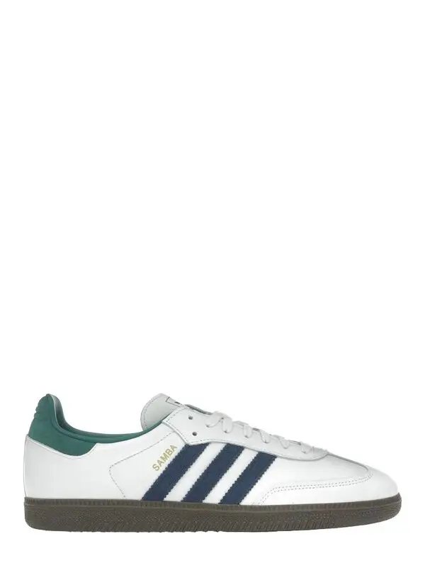 Adidas Samba Og Sneakers - Black White/collegiate Green/active Green