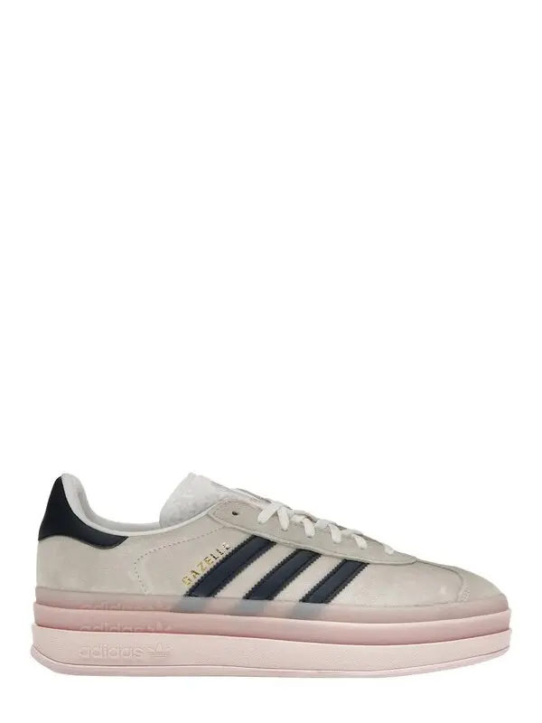 Adidas Gazelle Bold Sneakers - Footwear White/clear Pink/night Indigo