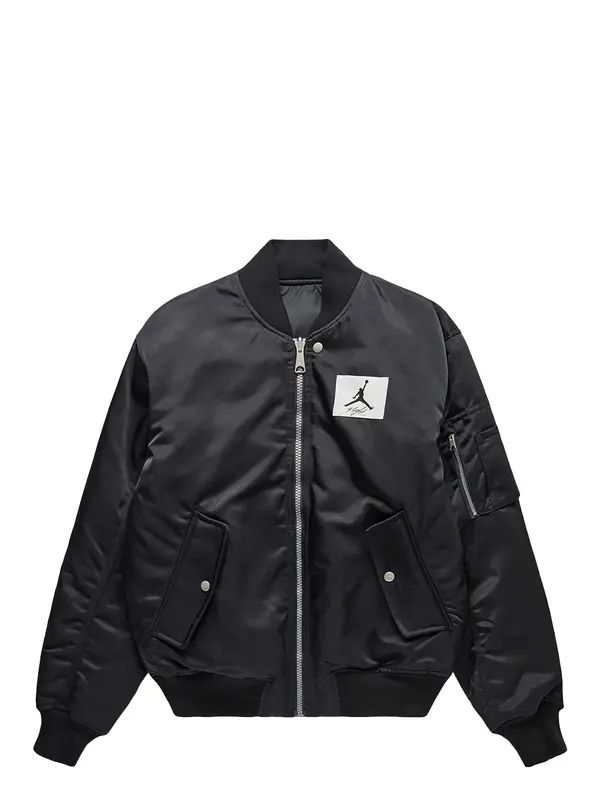 JORDAN Essentials Statement Varsity Jacket - Black