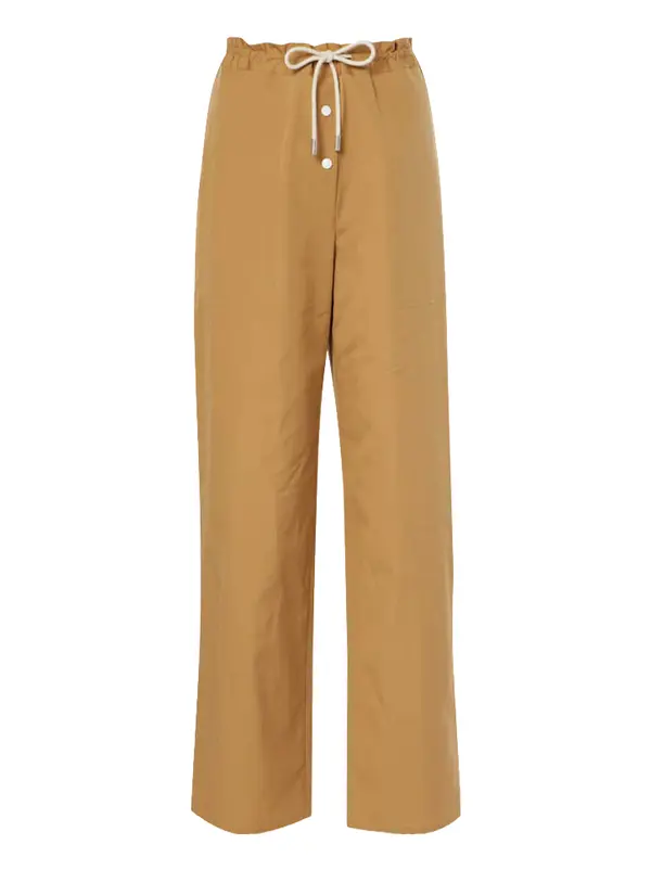 THE ROW Bonnette Wide-leg Pants - Beige