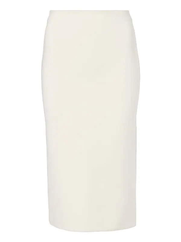 THE ROW Hodette Pencil Skirt - Beige