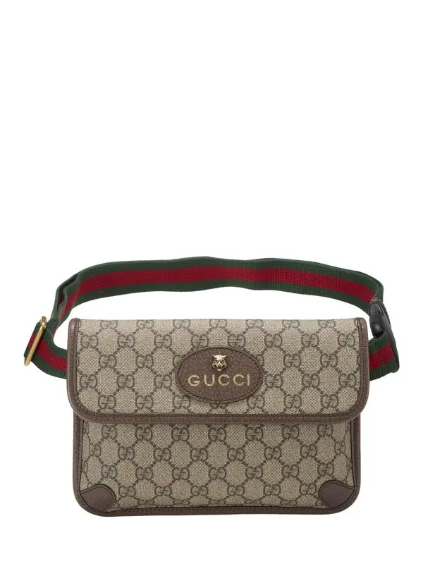 Gucci Gg Supreme Neo Vintage Belt Bag - Brown