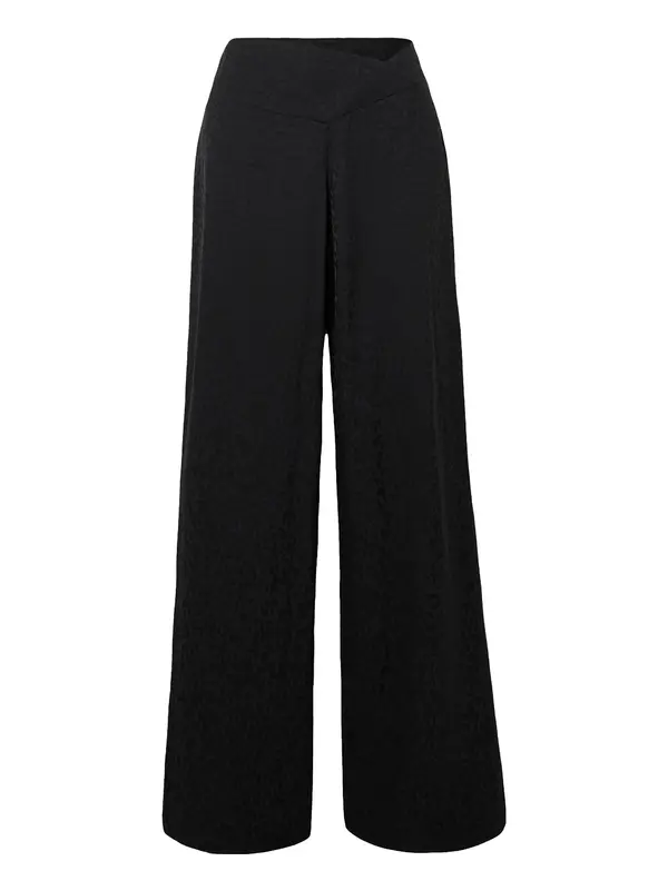 Johanna Ortiz Animal Totem Jacquard Pants - Black