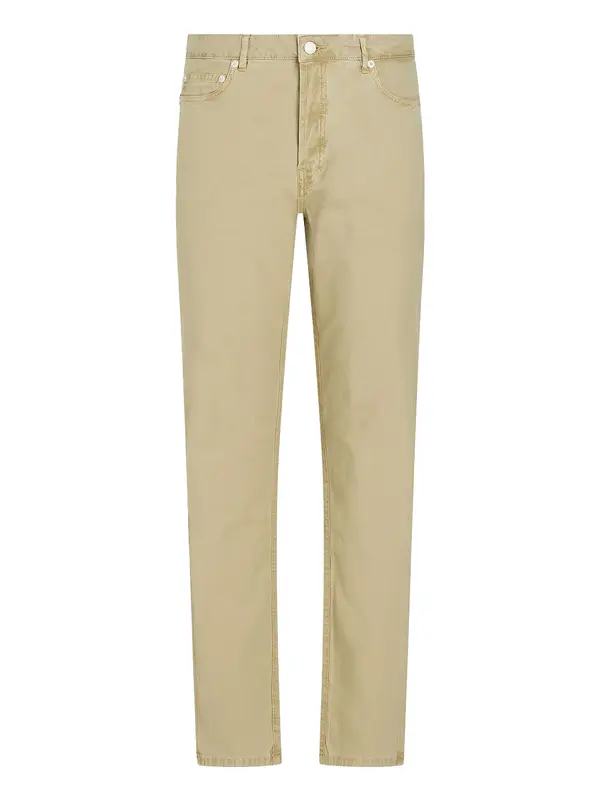 Officine Générale Slimfit Cottonblend Chinos - Sage Green