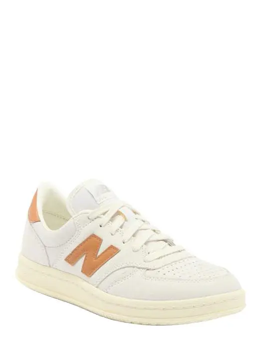 NEW BALANCE T500 Tennis Sneakers - Tobacco/ Sea Salt