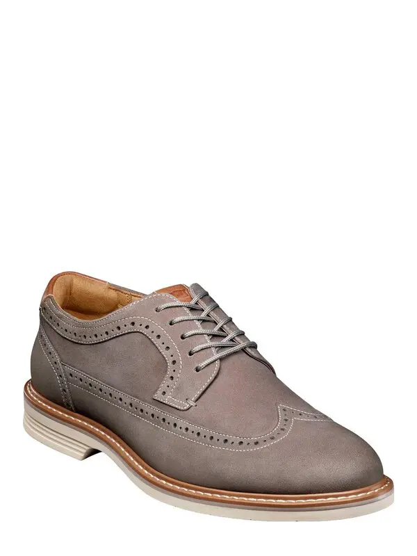 Florsheim Norwalk Wingtip Oxford - Grey